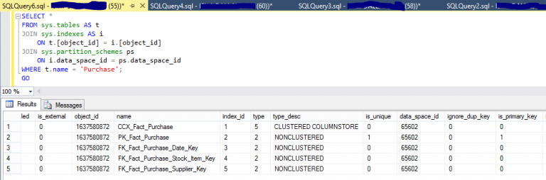 Sql 2016 Partitioning An Existing Table With A Columnstore Index Sqlrx