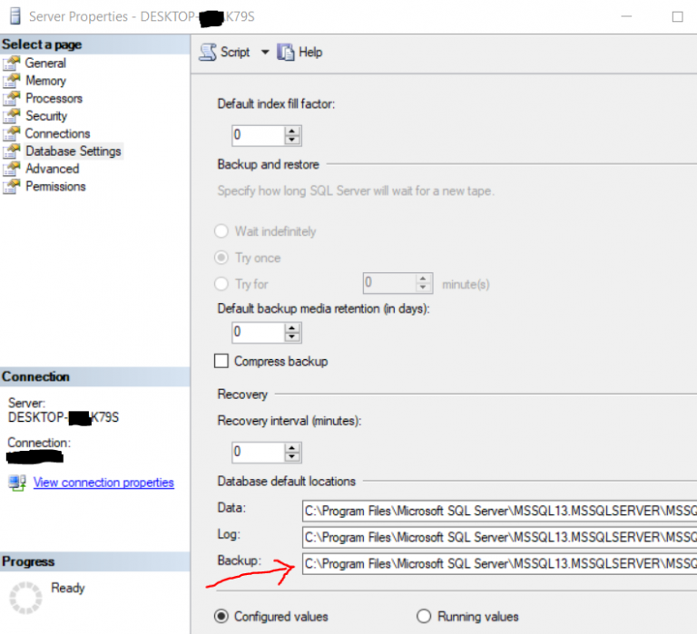 Failed In Place Upgrade Missing Backup Directory Sqlrx